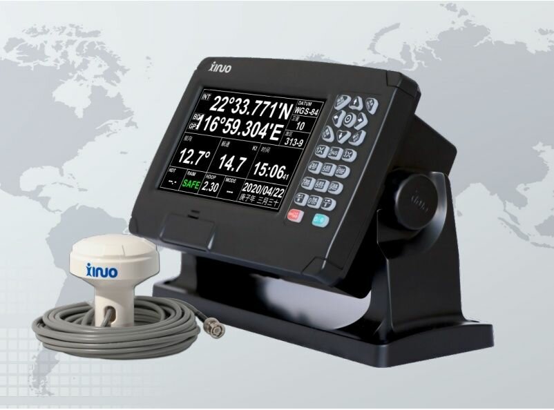 7-дюймовый дисплей для морской GPS-навигации/составления карт xinnuo XF-607