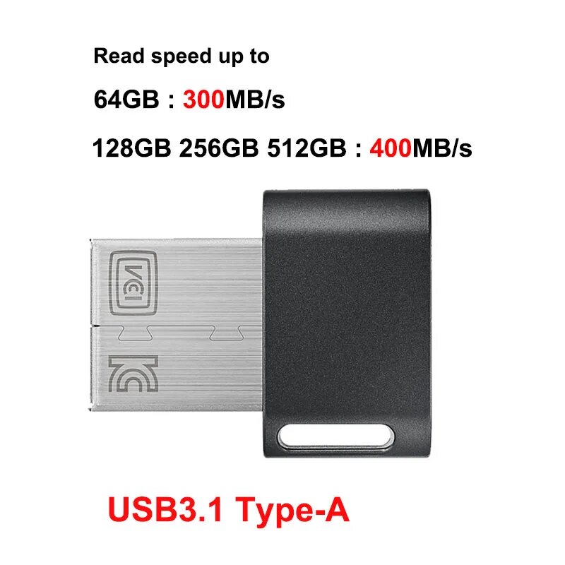 Samsung Plus USB3.1 флэшка 64 ГБ 128 ГБ, AB