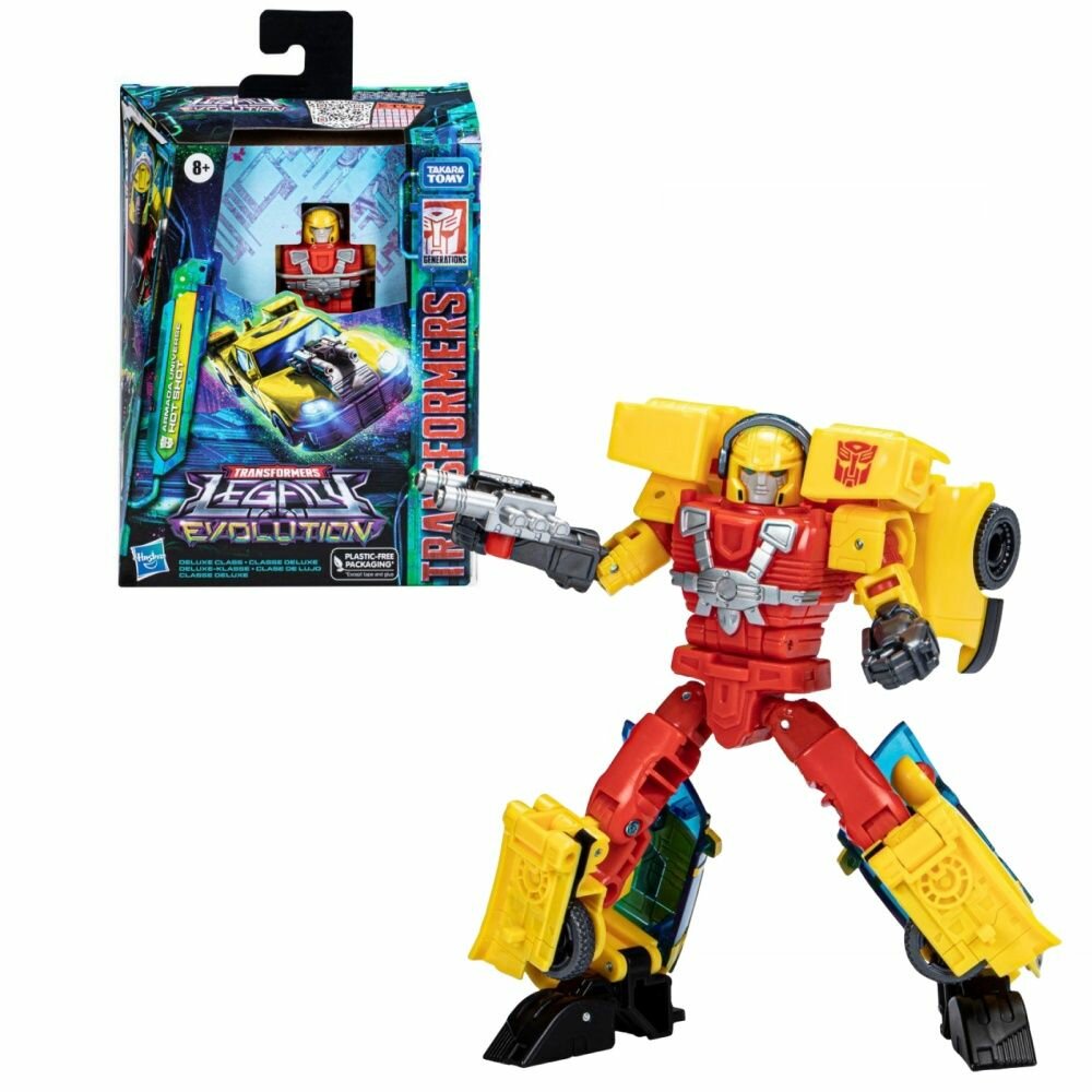 Игрушка Hasbro Трансформеры Legacy Evolution Deluxe Armada Universe Hot Shot Трансформирующая фигурка-трансформер (5,5 дюйма) F7190