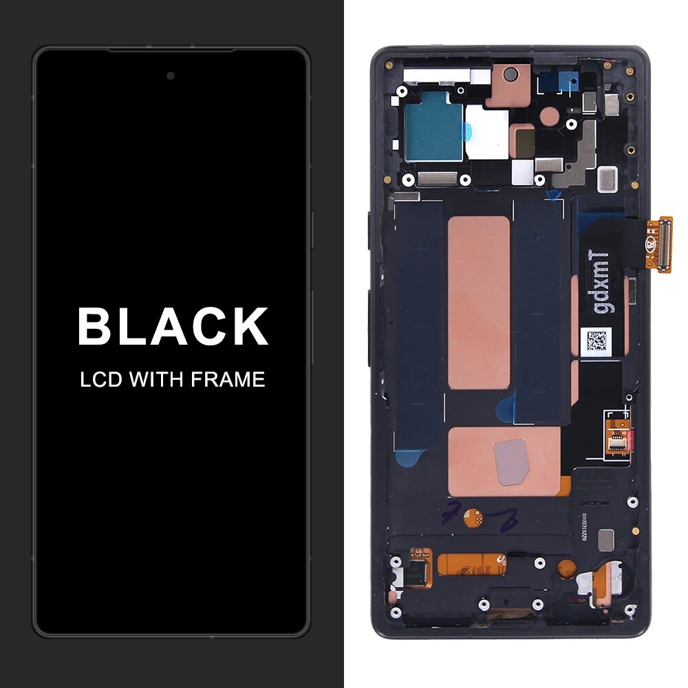 OLED Pixel 7A Экран дисплея в сборе для Google Pixel 7A GWKK3 GHL1X G0DZQ G82U8 Замена Black Frame