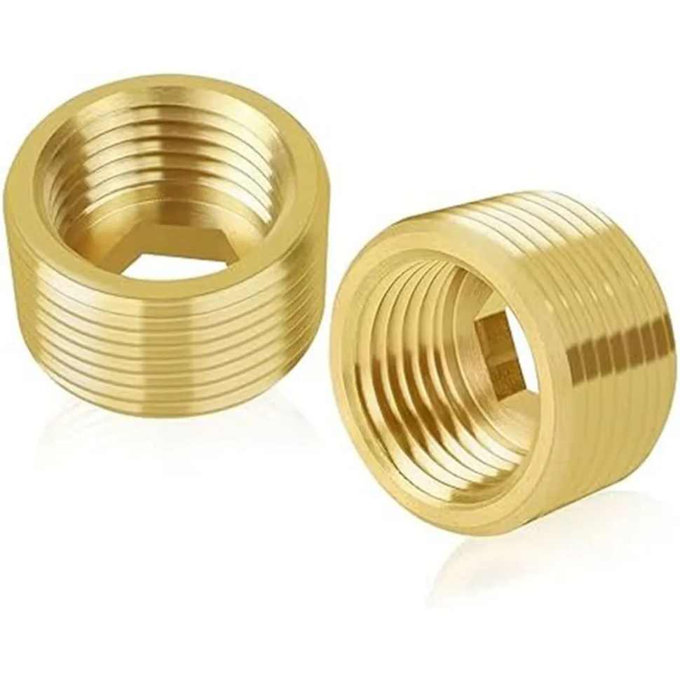 Футорка 3/4 г. х 1 ш латунная под шестигранник