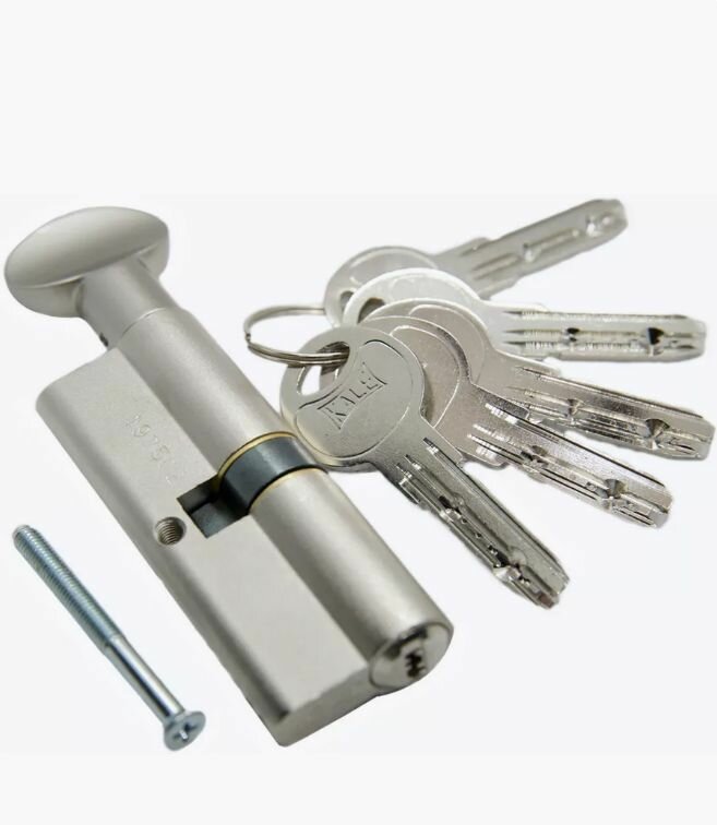 Цилиндр 164SMC-80(35*10*35M)-NI-5KEY-STB(164SMC00091)