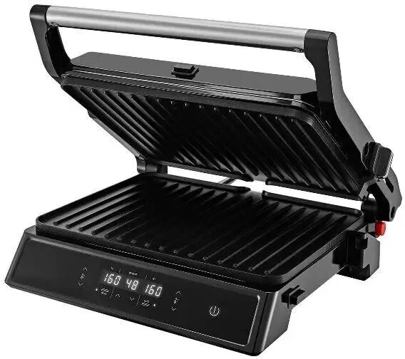 Электрогриль Kitfort КТ-3682 черный/серебристый