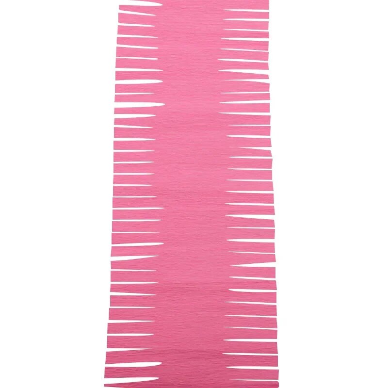Гирлянда из гофрированной бумаги 250*15 см Розовый, Pink