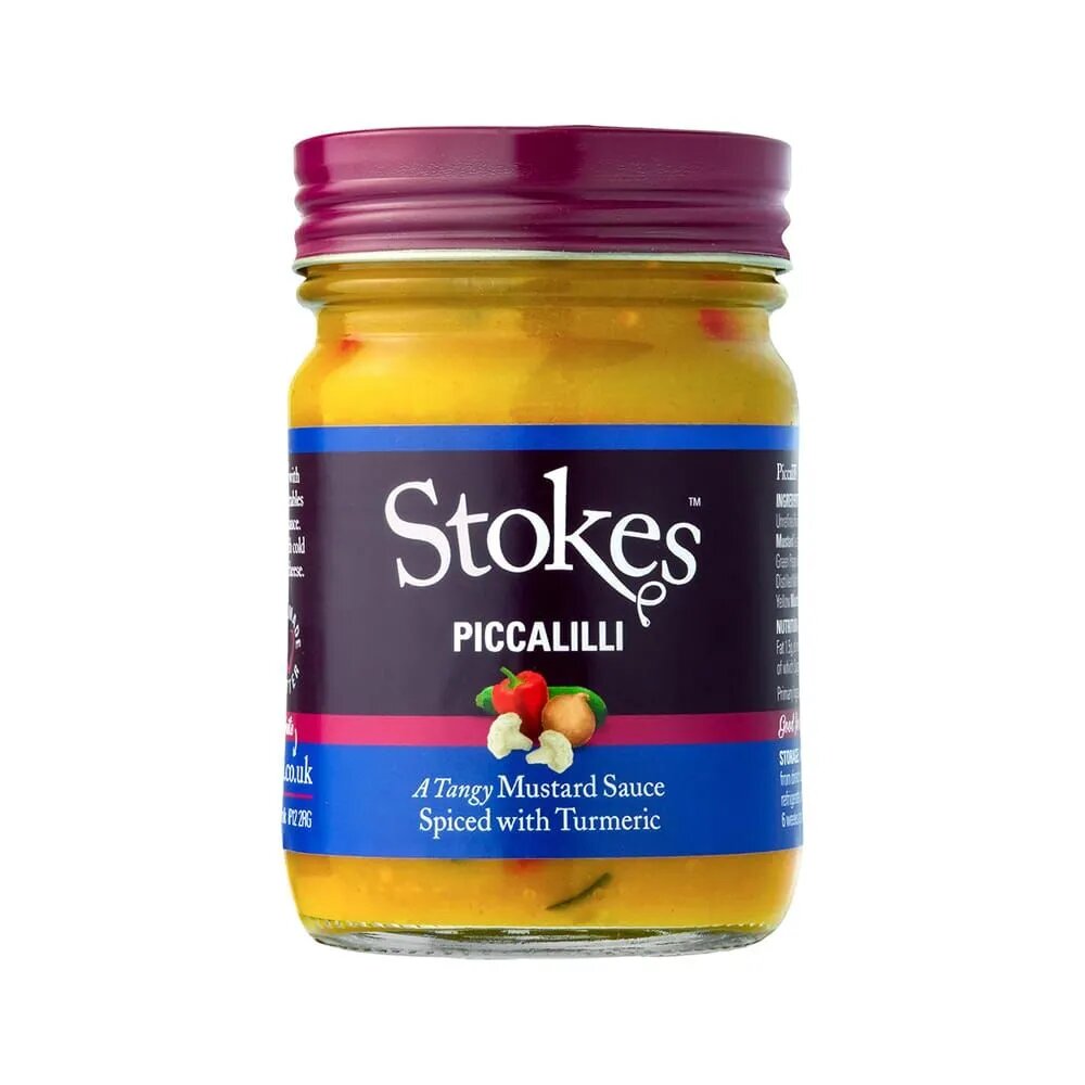 Соус Stokes Piccalilli, горчичный, для мяса, с куркумой, 240 г