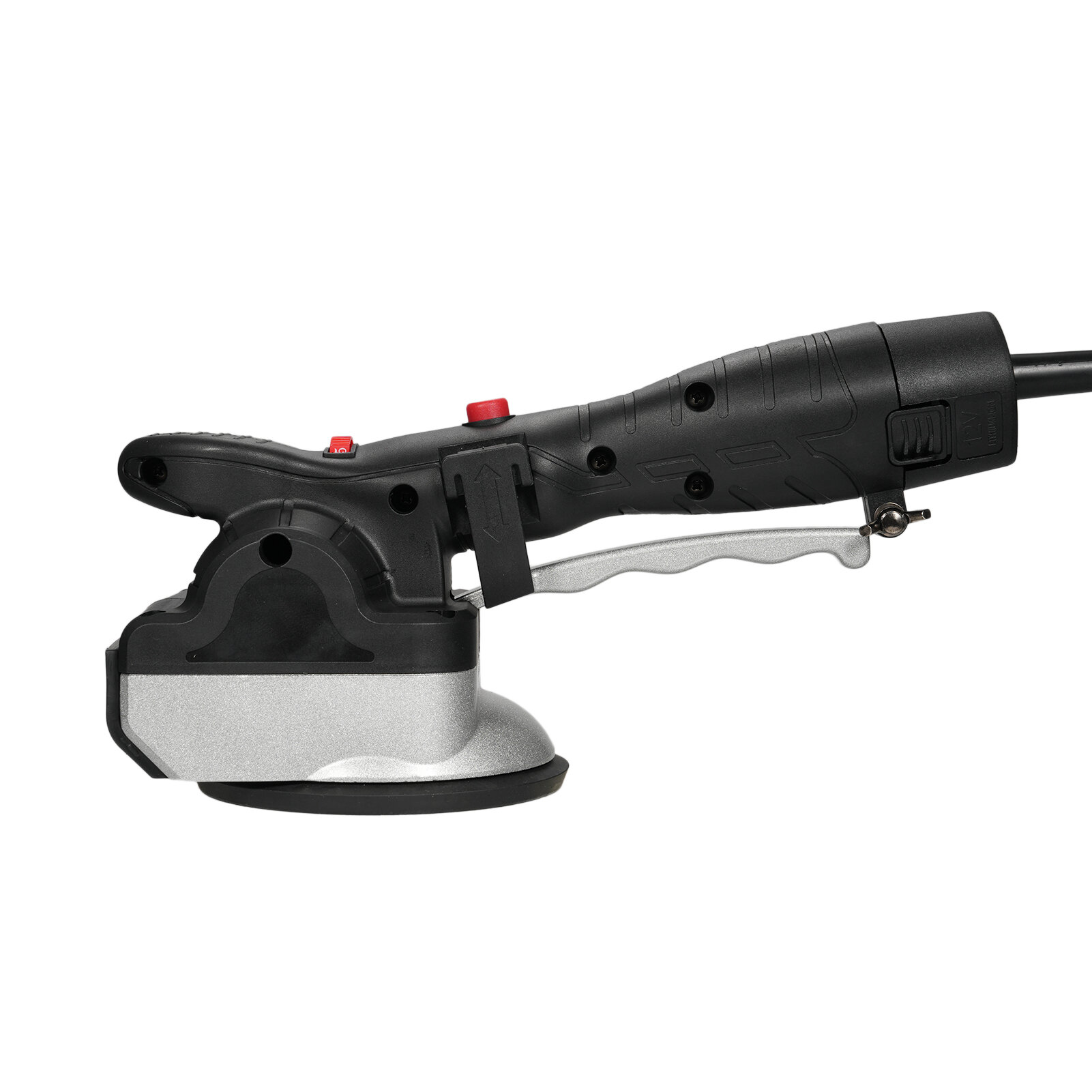 Ручная вибромашина для выравнивания плитки, аккумулятор 12 В, 16000 об/мин, вибрационный инструмент для плиточника с 6 регулируемыми скоростями и фиксатором на присоске для пола и стен.