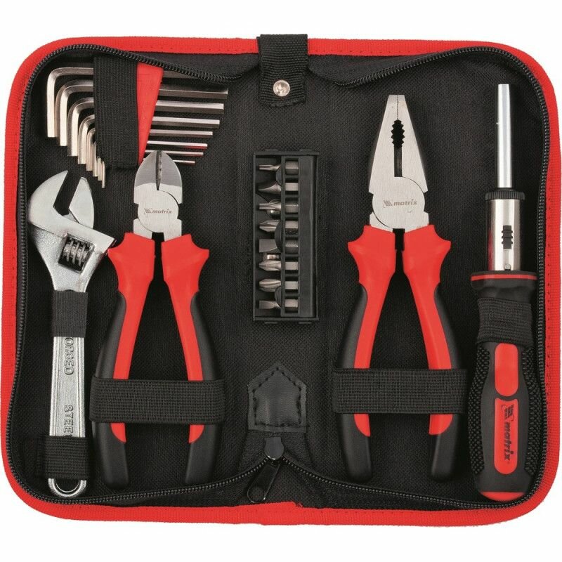 Набор инструментов MATRIX слесарно-монтажный, 22 предмета (13561)