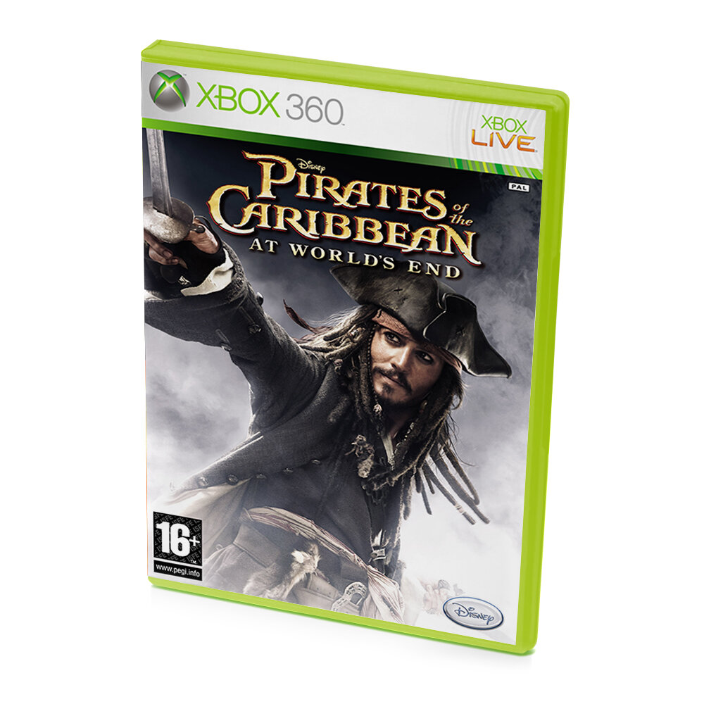 Disney Пираты Карибского Моря На краю света (Xbox 360, незнач.царап., устанавливается 100%) английский язык