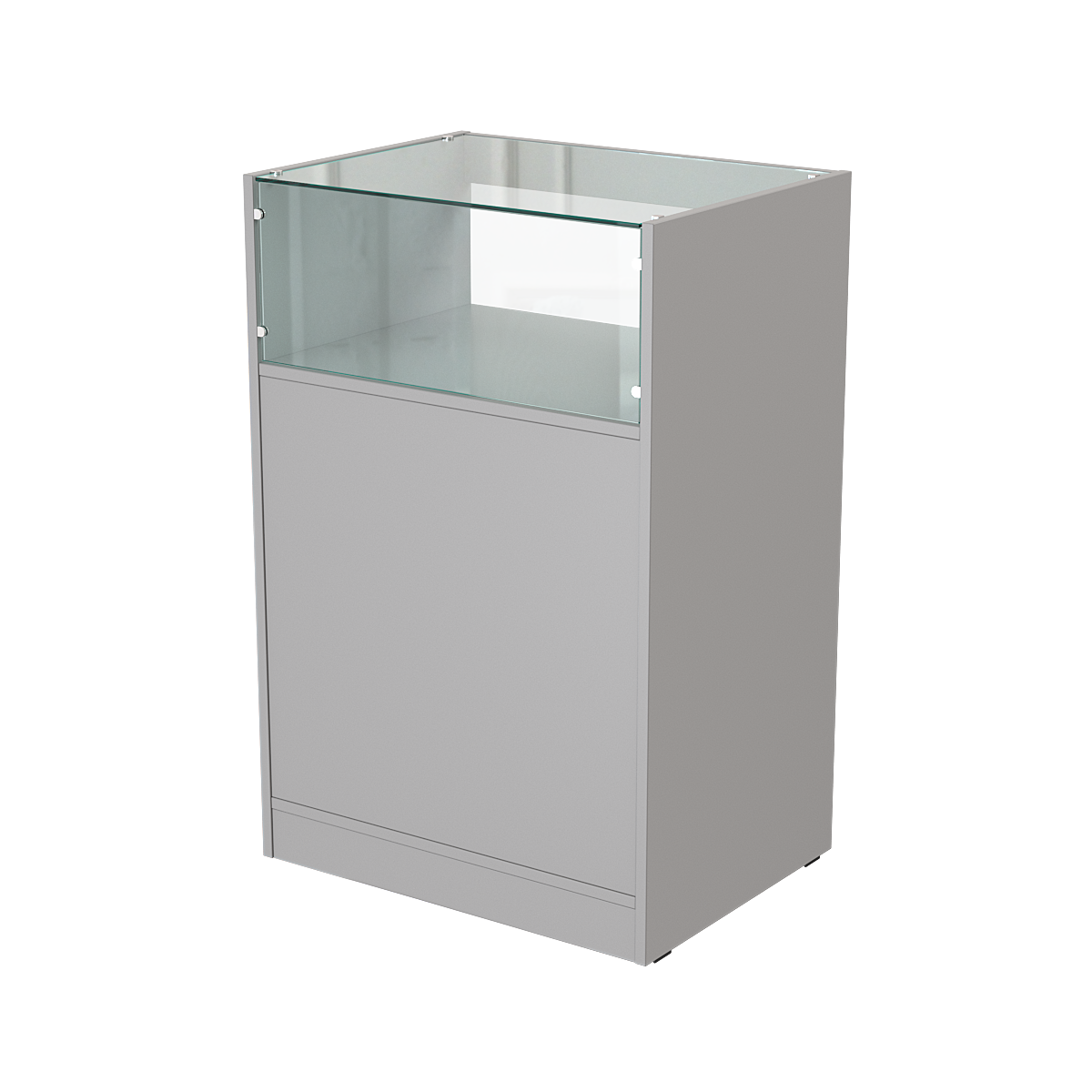 Прилавок "тандем" №2-600мм, Серый. Производитель товара - компания Westcom.