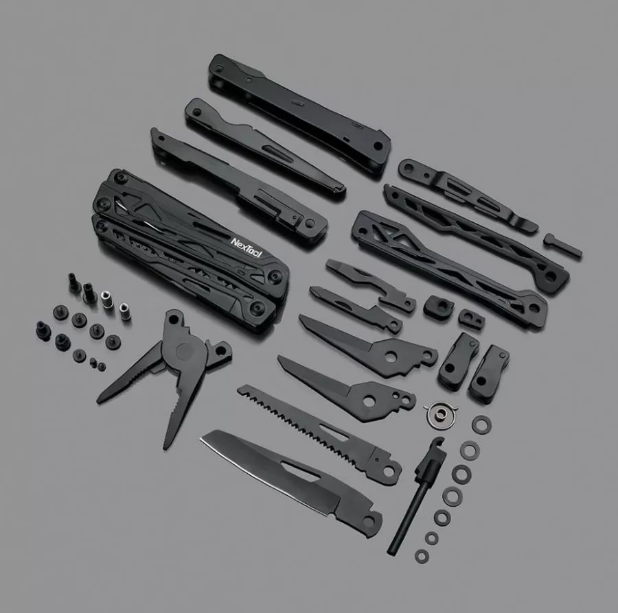 Мультитул Nextool Multifunction Knife (Black/Черный) — фото 1