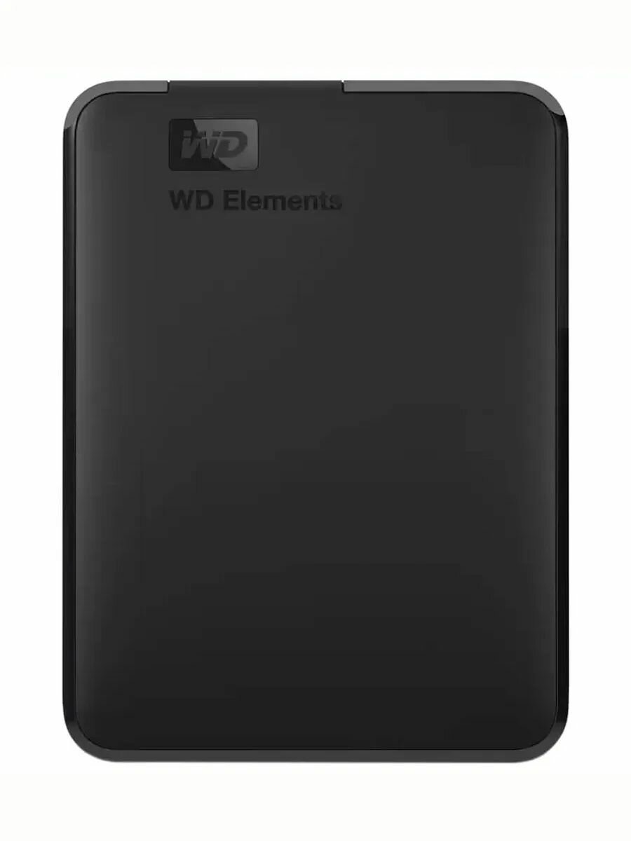 Внешний жесткий диск HDD Western Digital Elements Portable 1 ТБ, 2.5", USB 3.0, черный (BUZG0010BBK-WESN)