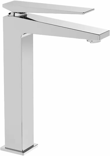 Смеситель для раковины VitrA Brava A42610EXP хром, глянцевый, кран для ванной в раковину, из латуни, рычажный, с керамическим картриджем