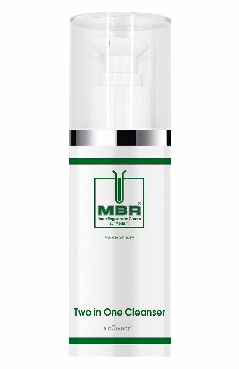 MBR BioChange Two in One Cleanser - Очищающее молочко для кожи лица и шеи 2-в-1, 150 мл.