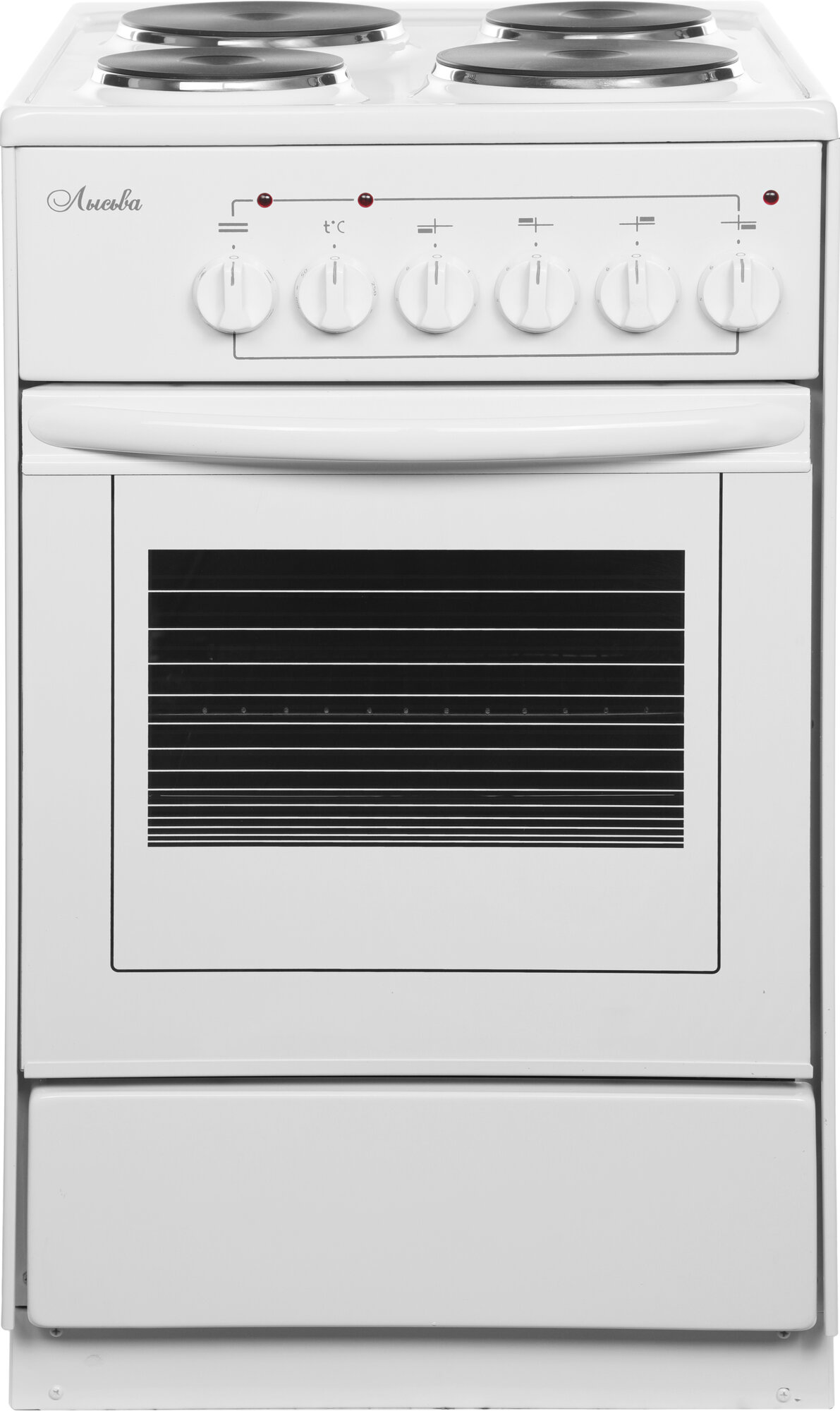 Плита электрическая Лысьва ЭП 402, эмаль, белый