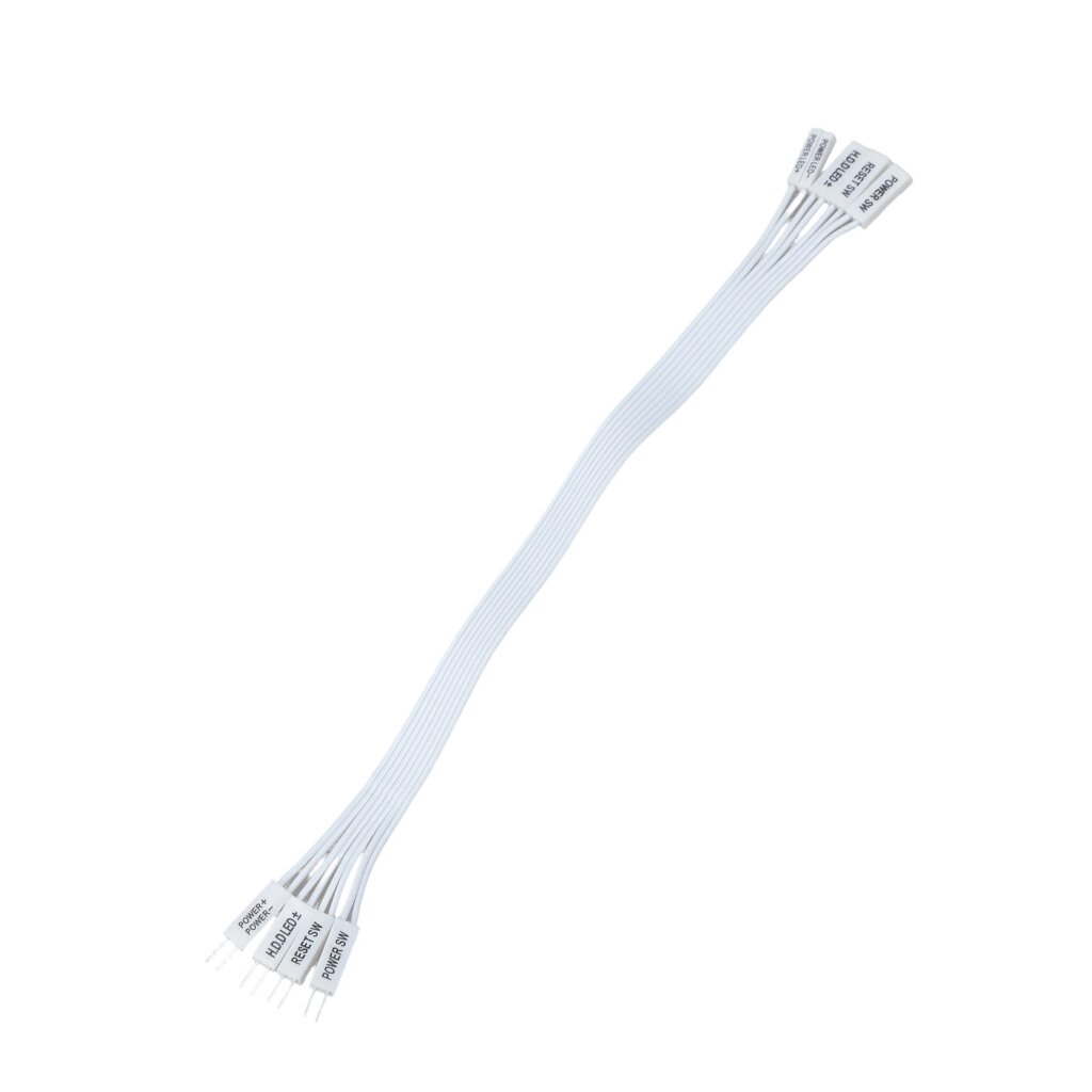 PC Internal Wiring Extension Cable For Motherboards Power Reset Button And HDD LED PLED Indicators Extender Cord