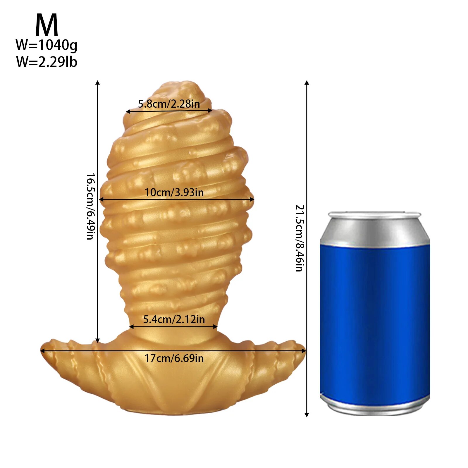 Силиконовая носимая анальная пробка, большой фаллоимитатор, огромная анальная пробка, M