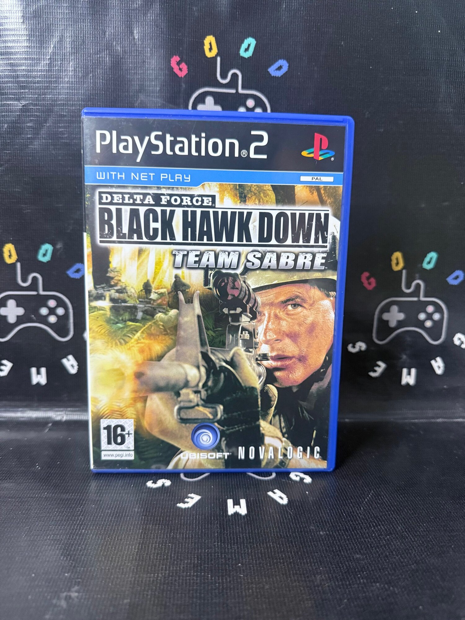 Игра Delta Force Black Hawk Down Team Sabre ps2