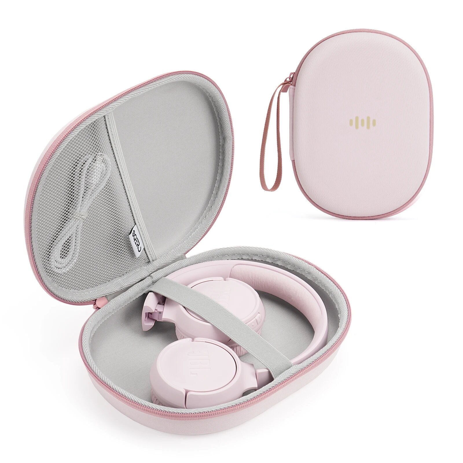 Жесткий чехол для наушников Pink JBL Tune 510/520BT