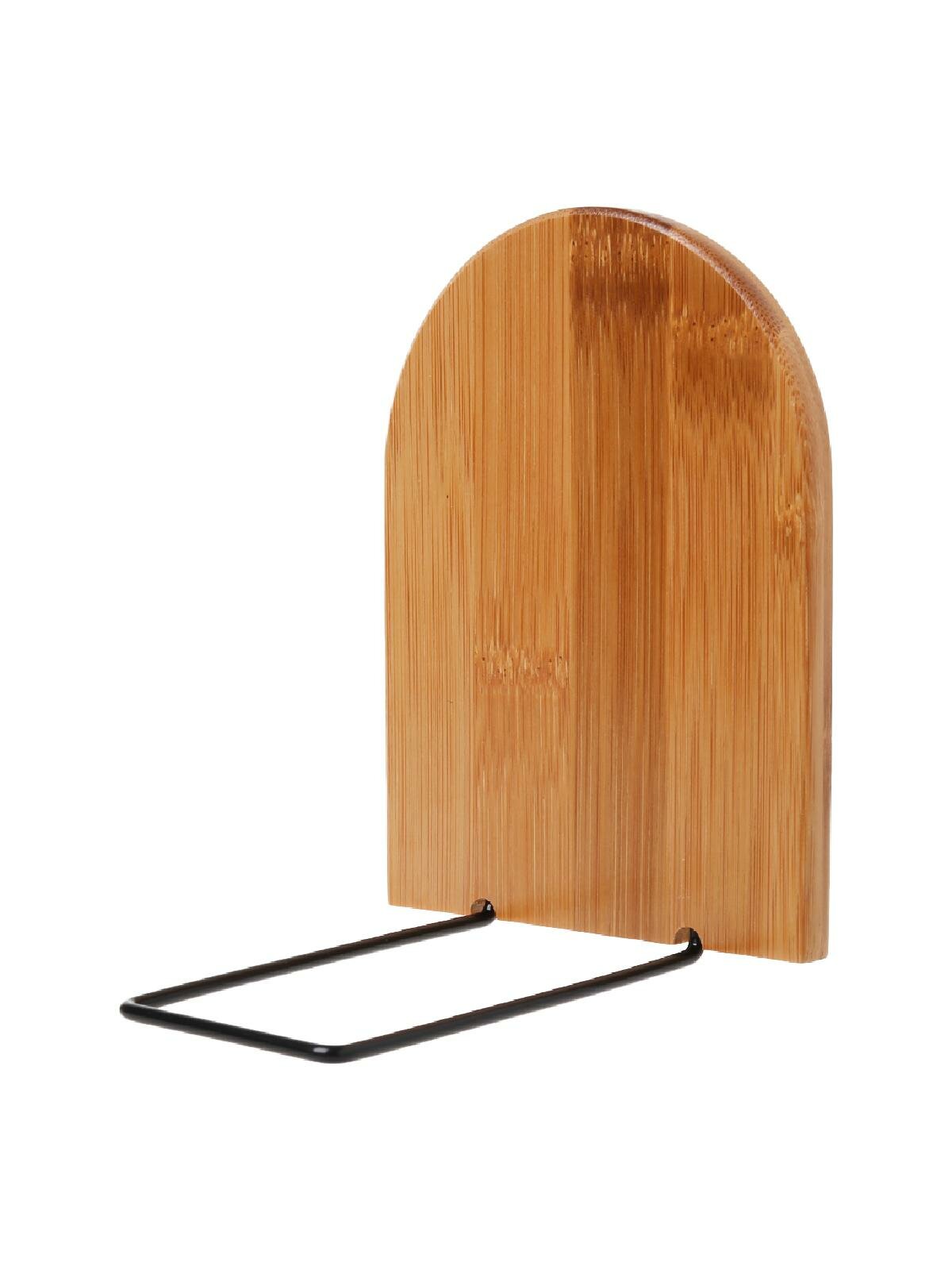 Природный Бамбуковый Настольный Органайзер Офисные Домашние Подставки Для Книг Держатель Подставки Для Торцов Книг Shel