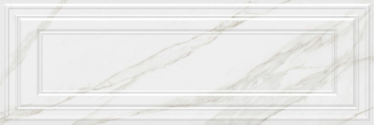 KERAMA MARAZZI Плитка Прадо белый панель обрезной глянц, 40x120, арт. 14002R (цена за 1.44 м2)