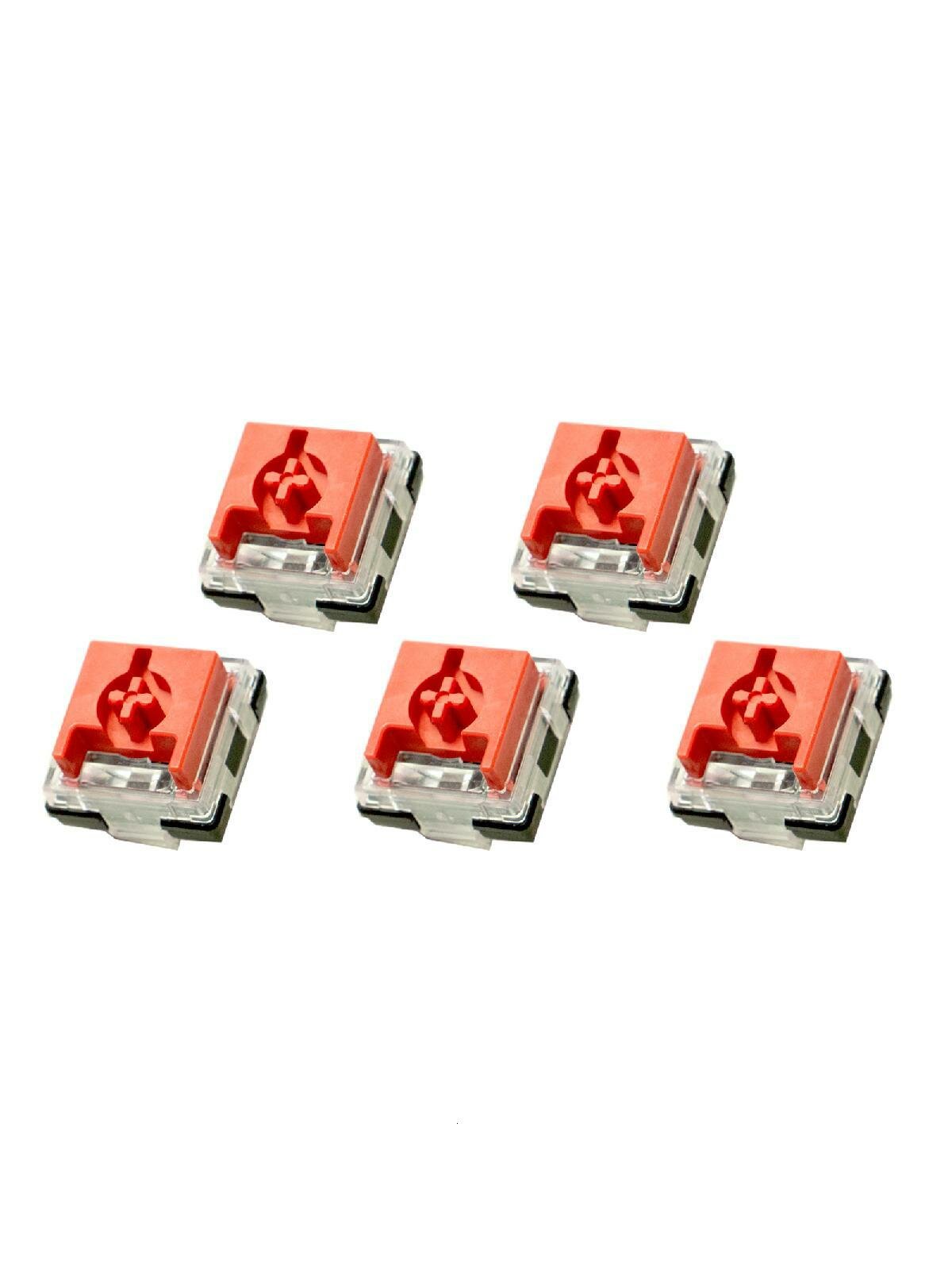 5x оптических низкопрофильных переключателей Razer DeathStalker V2 — красные