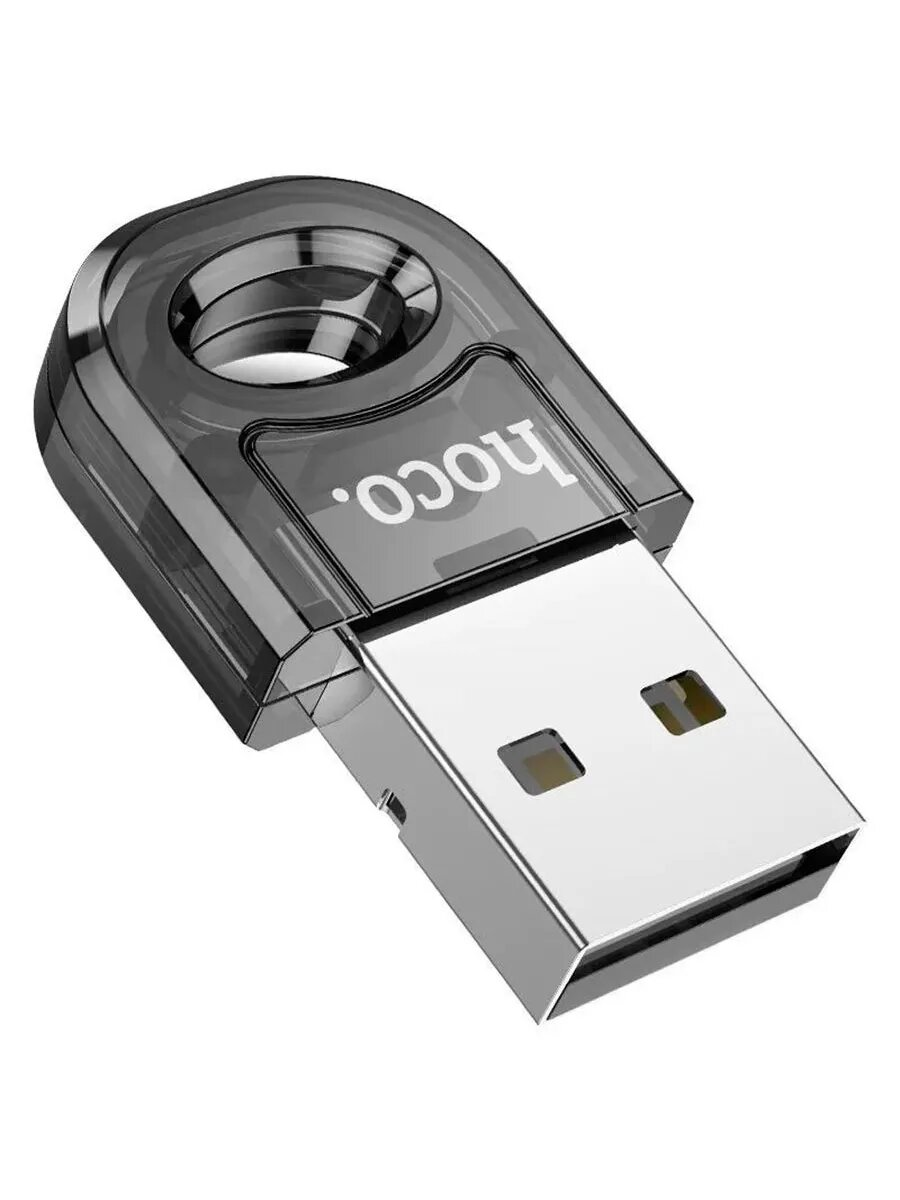 Адаптер Bluetooth v5.1 Hoco UA28 / блютуз адаптер для ПК и ноутбуков — фото 1
