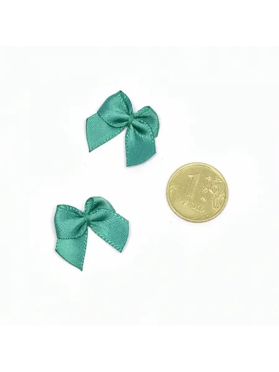 Бантики для поделок пришивные 1 см 100 шт