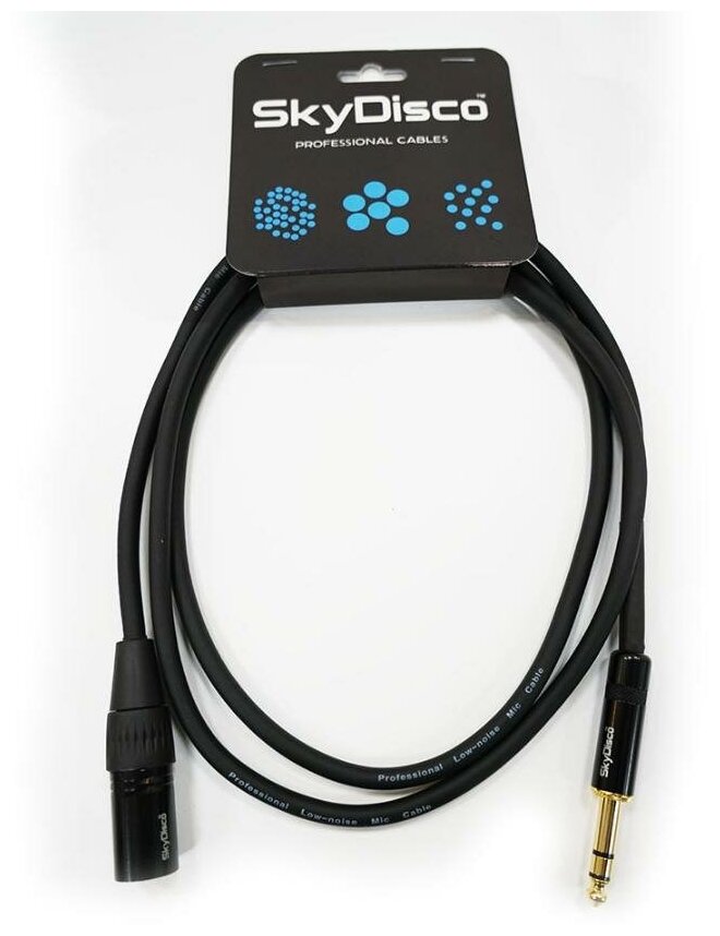 Инструментальный кабель Skydisco Jack 6.35 стерео "шт" - XLR "шт" 20м