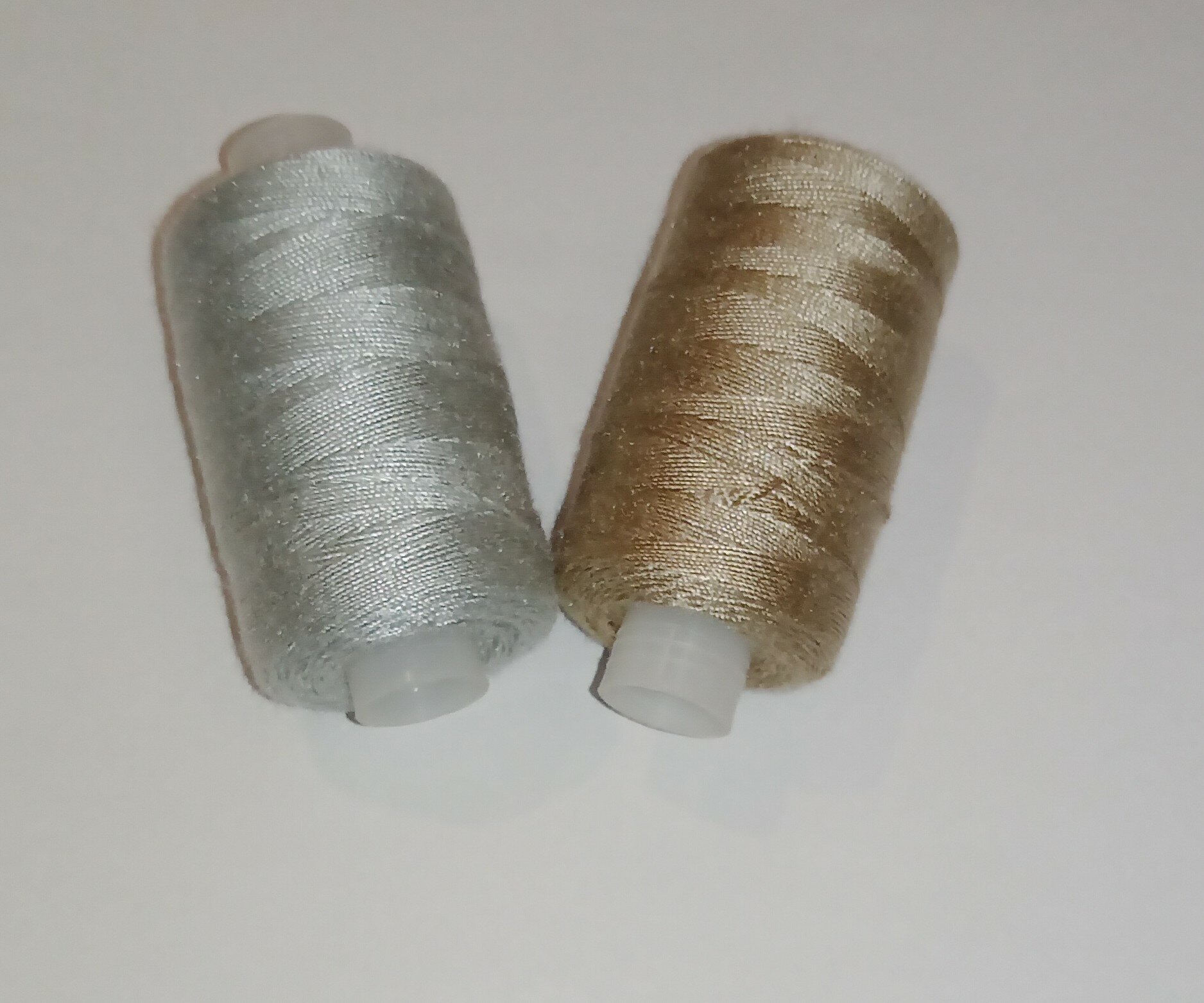 Набор сверхпрочных ниток для отделки джинсовых изделий (для тяжёлых тканей), 2 шт, 400 м