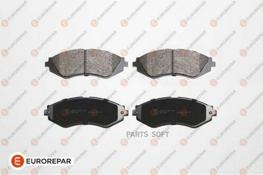 EUROREPAR 1639379480 Колодки тормозные CHEVROLET REZZO/DAEWOO NUBIRA 00-03 передн. ()