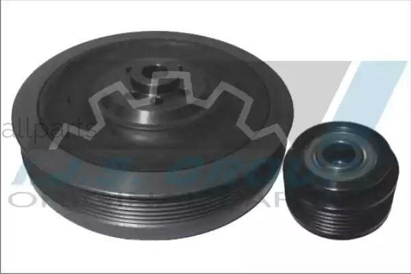 IJS GROUP 17-1029KITA Шкив коленвала VW LT 28-35/28-46 2.5SDI/TDI 96-06 / VW T4 1.9/2.4/2.5TDI 90-03 (комплект - шкив с муфтой)