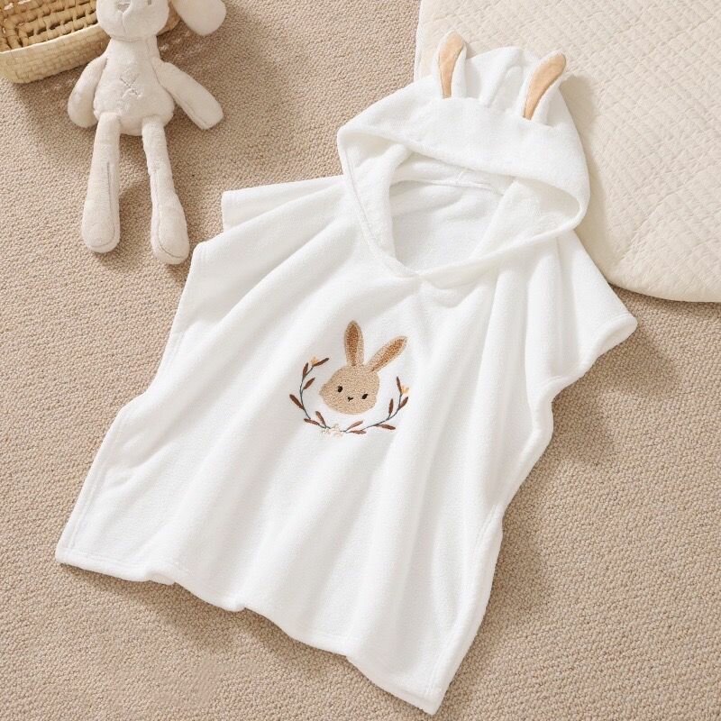 Полотенце детское с капюшоном