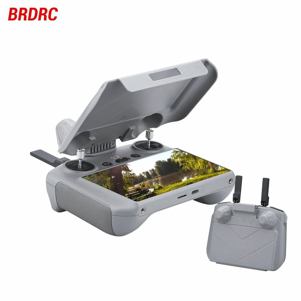 Солнцезащитный козырек / защита экрана для пульта DJI RC2 (складной / серый)