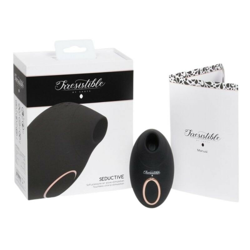 Эргономичный массажер клитора «Irresistible Seductive» с энергией звуковой волны