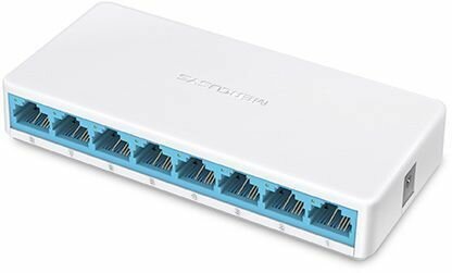 Коммутатор Mercusys MS108 (L2) 8x100Мбит/с неуправляемый