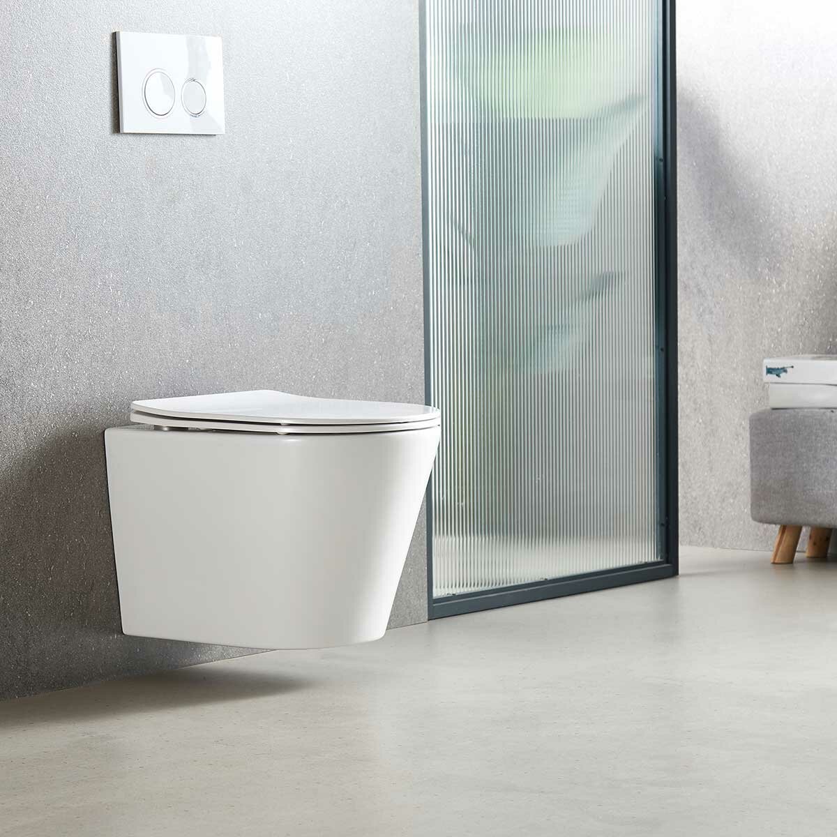 Унитаз подвесной Vincea Tornado Piatti VT1-11T безободковы, цвет белый, ультратонкое soft-close сиденье