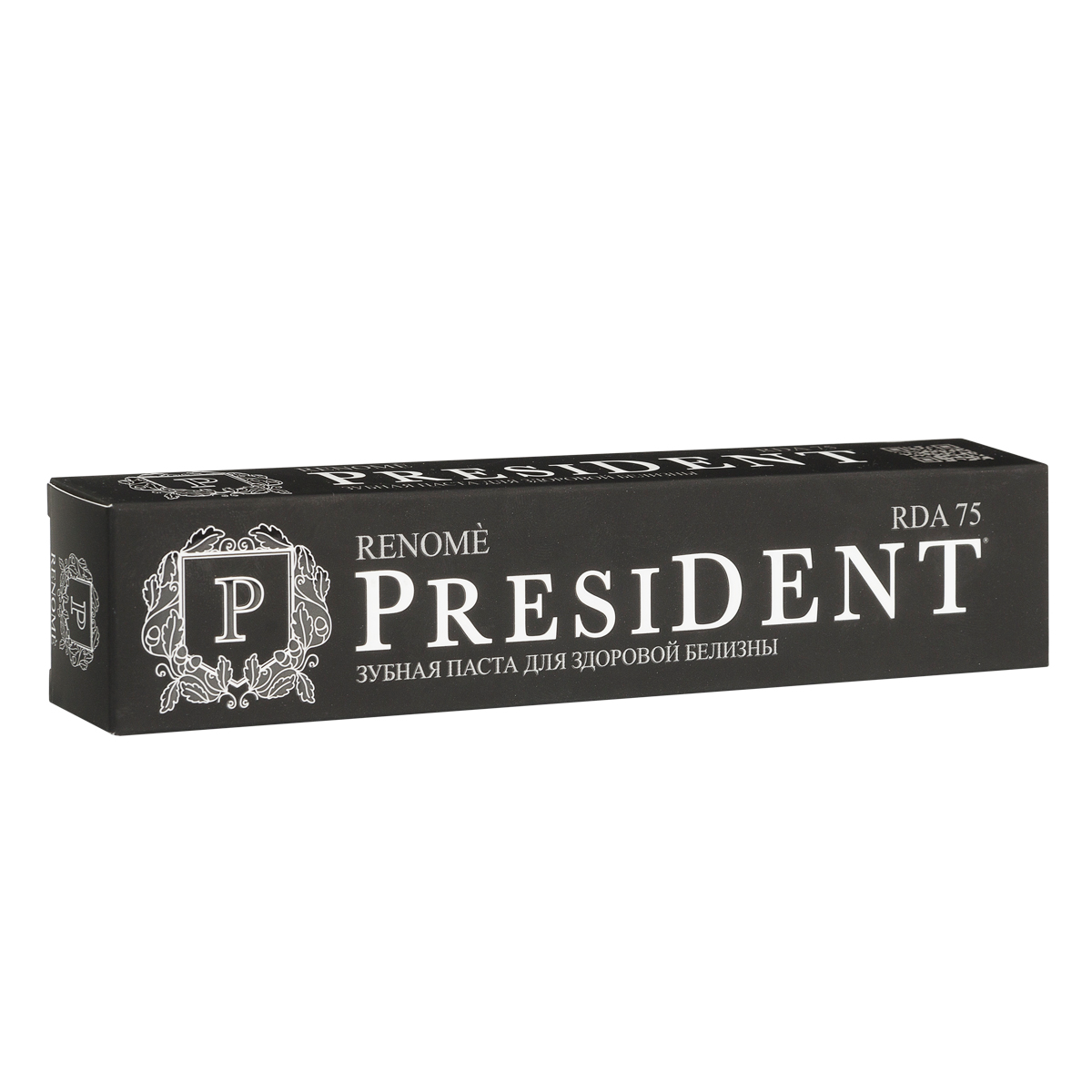 Зубная паста President Renome для безопасного отбеливания (RDA 75), 75г