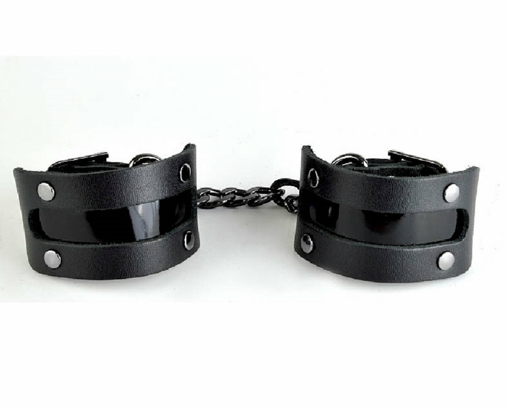 Наручники Sitabella Пятница черный кожа