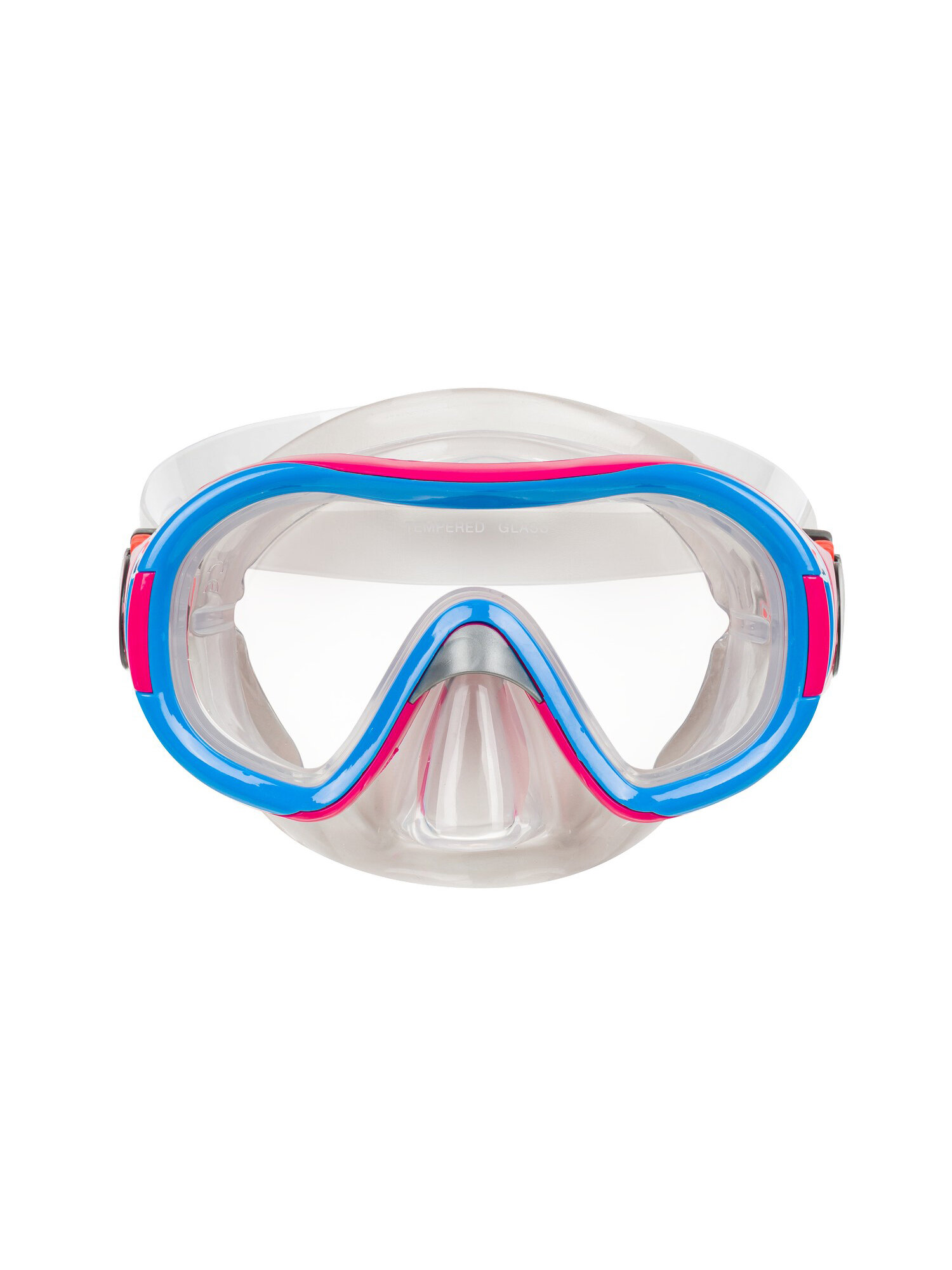 Набор детский для плавания Alpha Caprice M168+sn93, с маской и трубкой, pink/blue