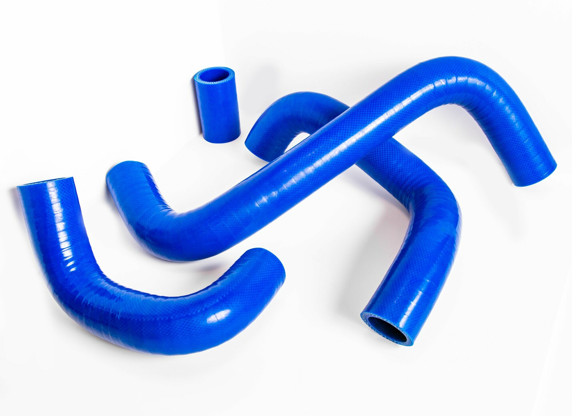 ВАЗ 2121 ( нива ) Патрубки радиатора к-т 4 шт. /Силикон/ 2112-1303010