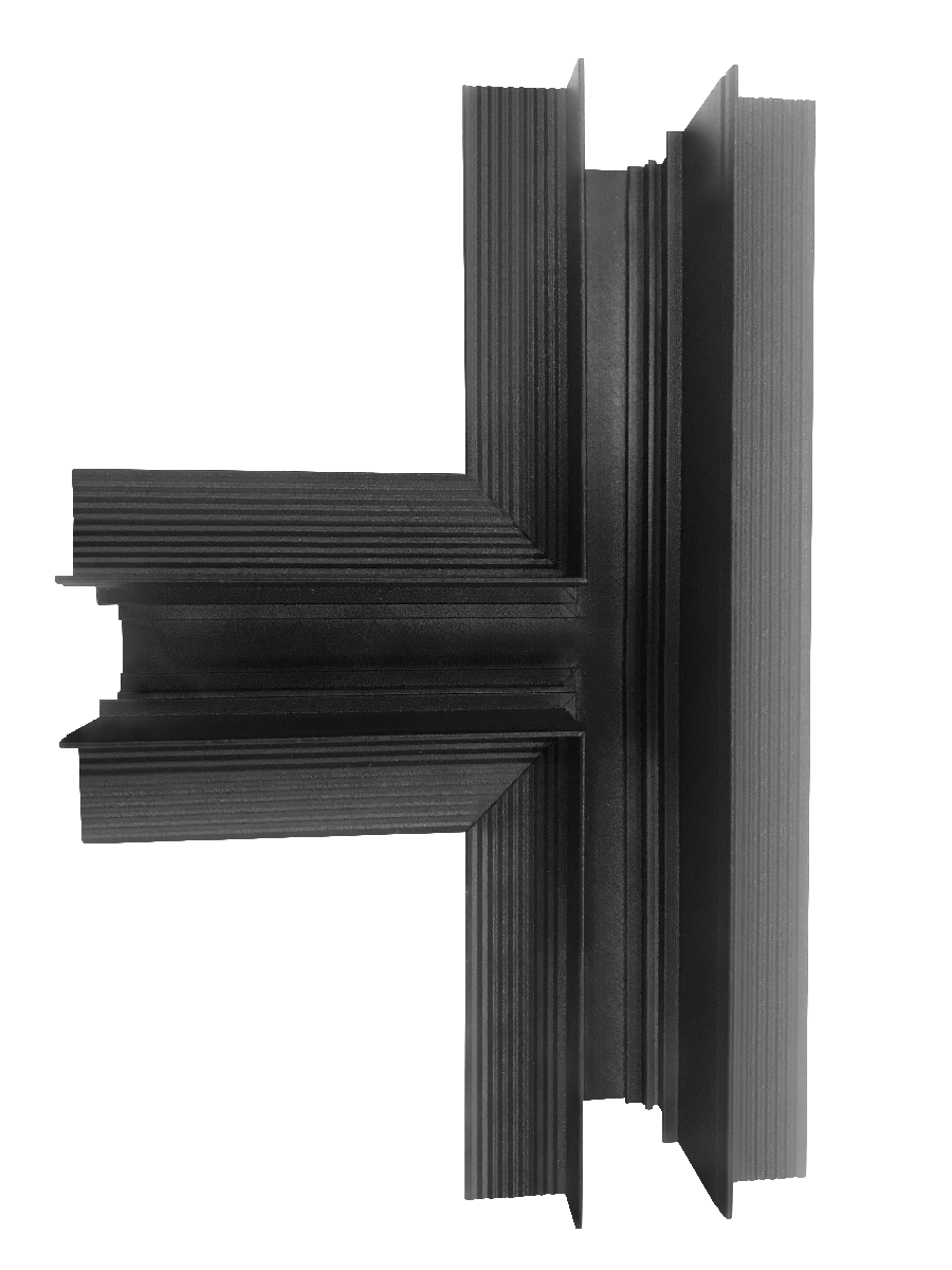 Коннектор Т-образный iLedex Vision T-TYPE CONNECT 4822-022-44/92-BK