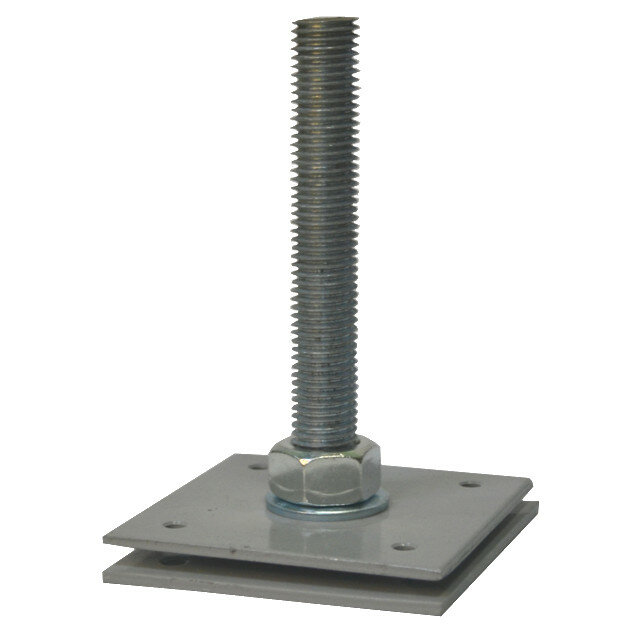 Регулируемый анкер 100x20 мм для крепления конструкций и подвесных систем монтажа