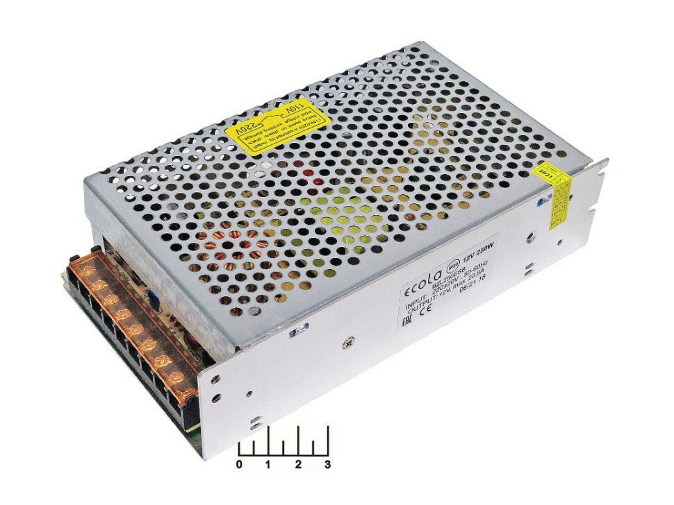 Блок питания 12V 20.8A 250W B2L250ESB Ecola