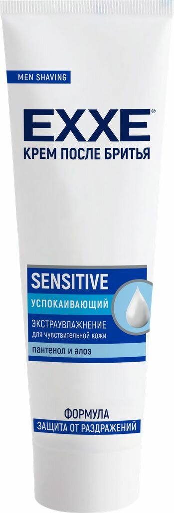 Крем после бритья EXXE Sensitive для чувствительной кожи, 80мл