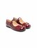 Балетки GUCCI Кожаные балетки, размер 31, , красный