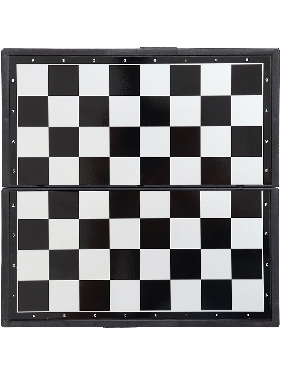 Набор игр 3 в 1 Шахматы, шашки, нарды на магните пластик 18х18см