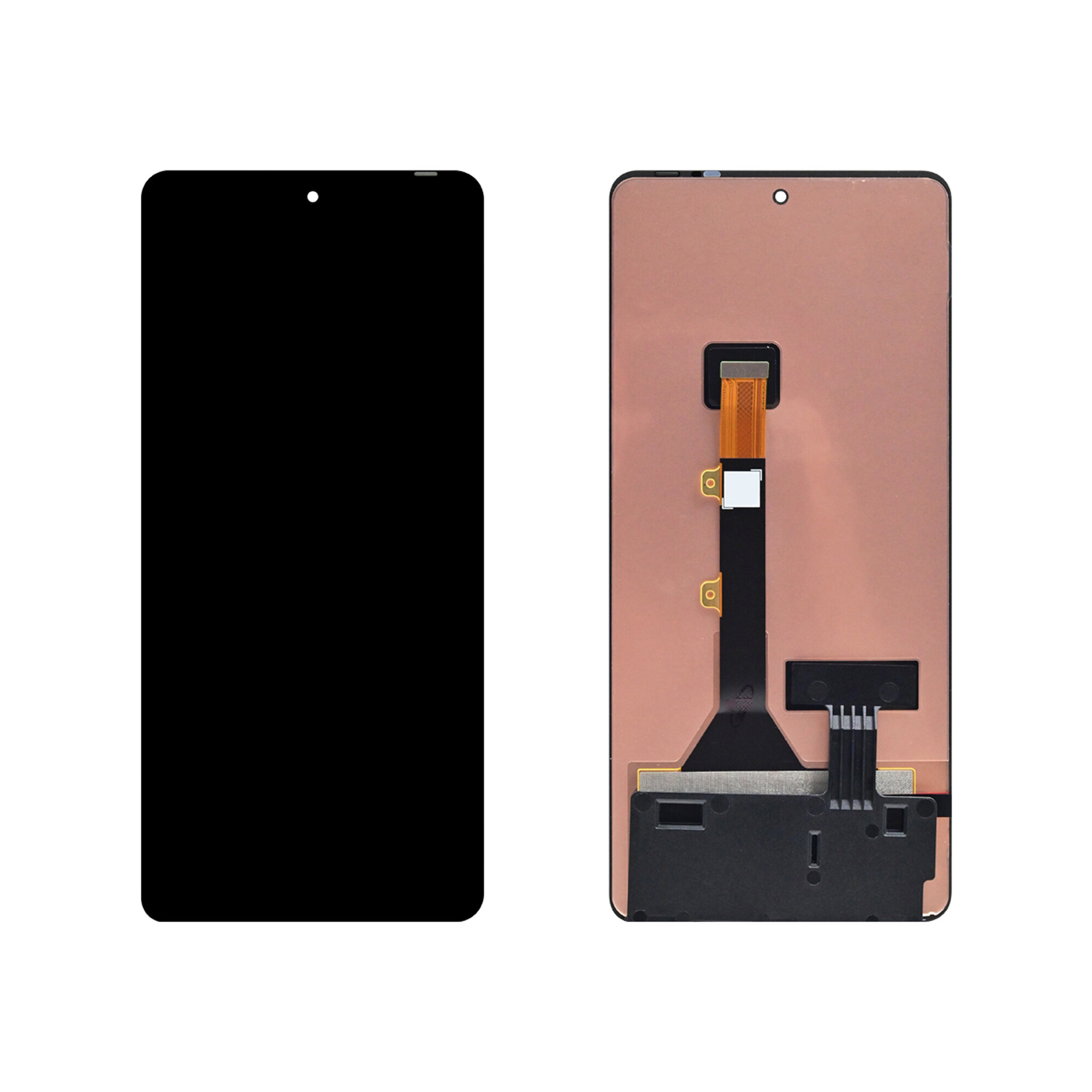 Дисплей (экран) в сборе с тачскрином для Tecno Camon 20 Pro 4G, 5G, 20, 20 Premier 5G черный OLED / 1080x2400