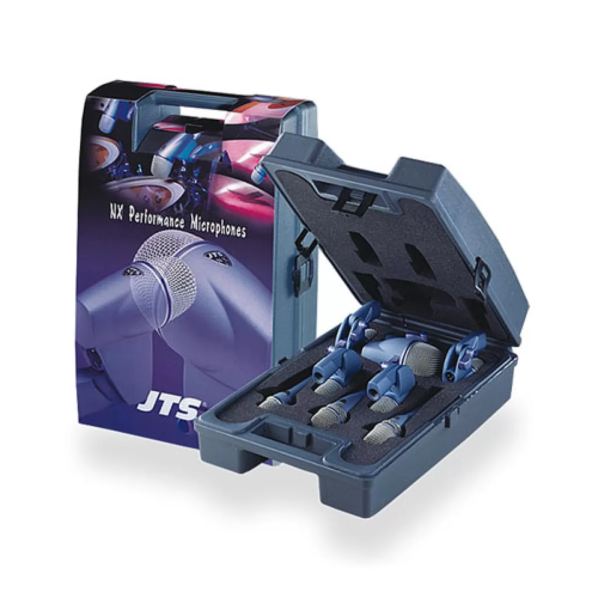 JTS NXB-8M Набор микрофонов в кейсе