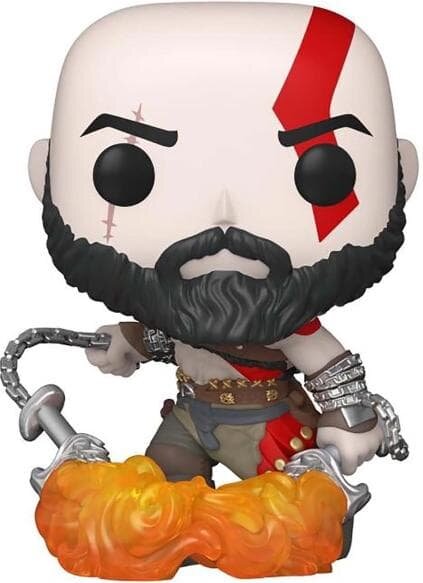 Фигурка Funko POP! Games God Of War - Kratos with Blades of Chaos (GitD) (154), 36392, 9,5 см