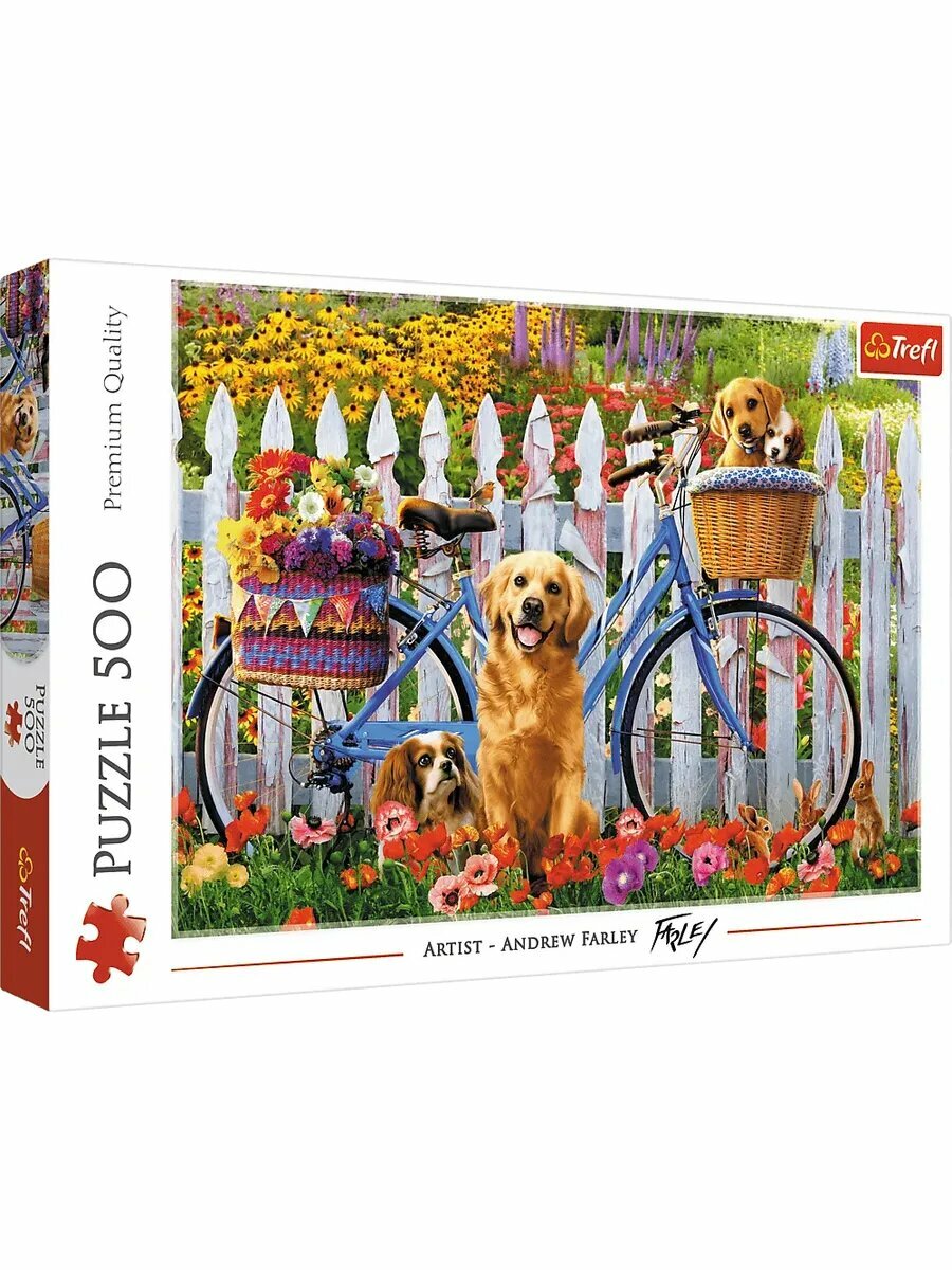 Пазл Собачье приключение 500 элементов Trefl 37450